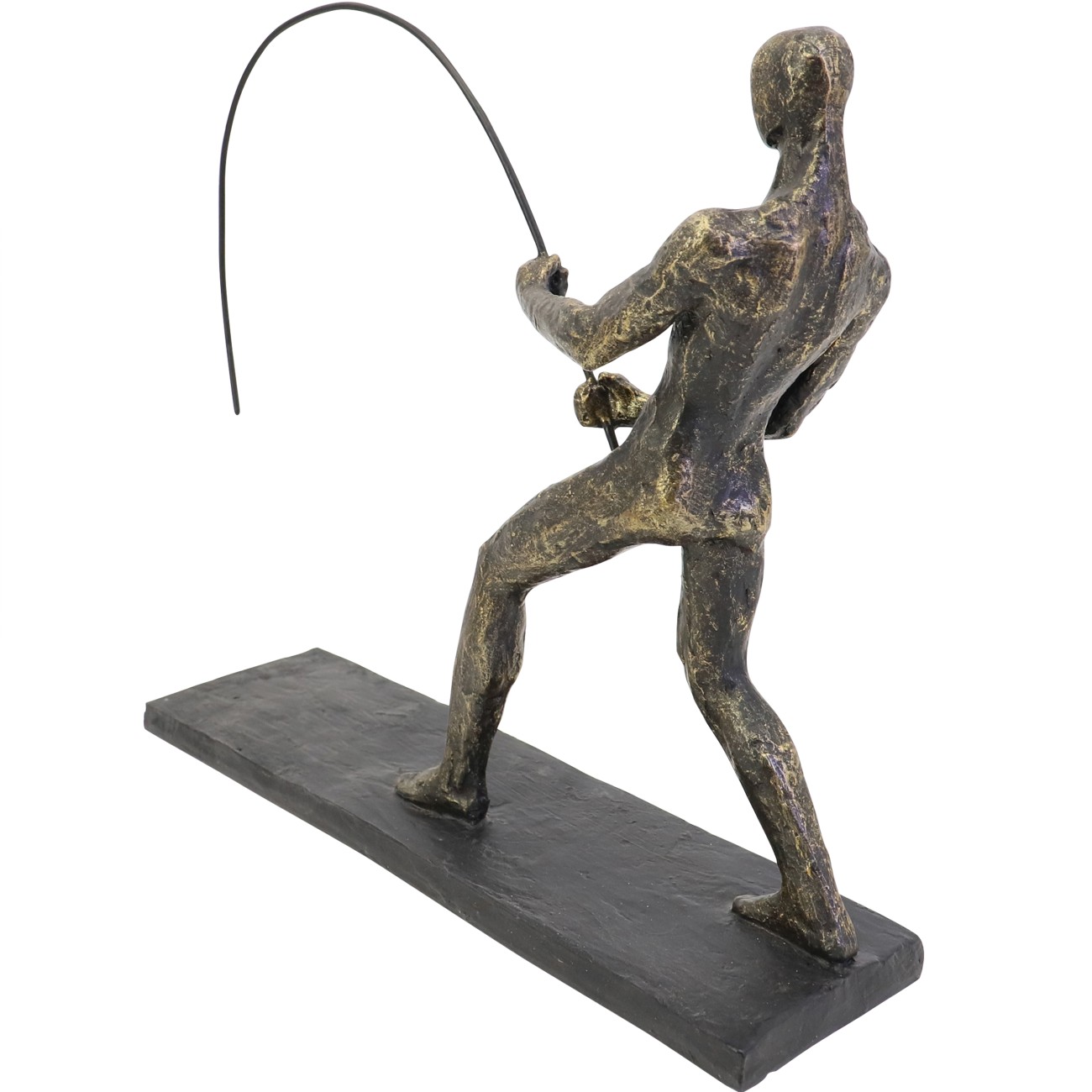 Fishing Sculpture on Stand - The Libra Company