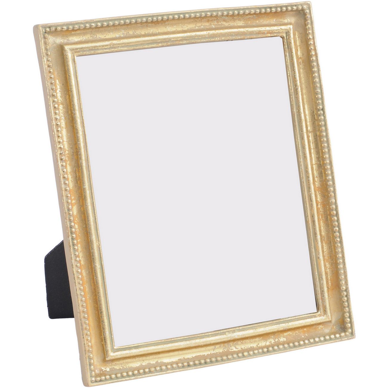 Karis 6x8 Inch Gold Beaded Resin Photo Frame - Libra